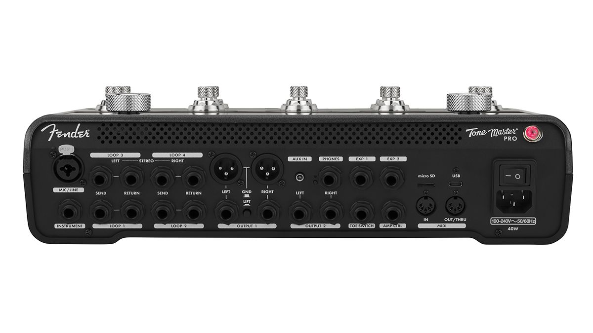 Fender launches Tone Master Pro, its first-amp modeler/multi-FX pedal ...