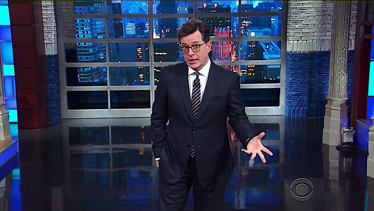 Stephen Colbert distills Trump's big tax plan down to four words | The Week