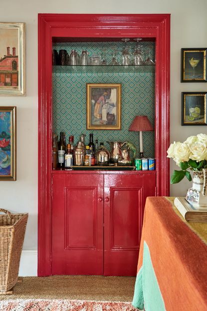 7 'Closet Bar' Ideas to Inspire Small Space Happy Hours | Livingetc