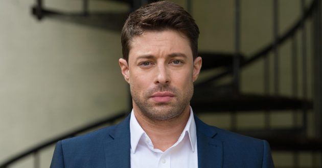 Duncan James films his first scenes for Hollyoaks after surgery | What ...