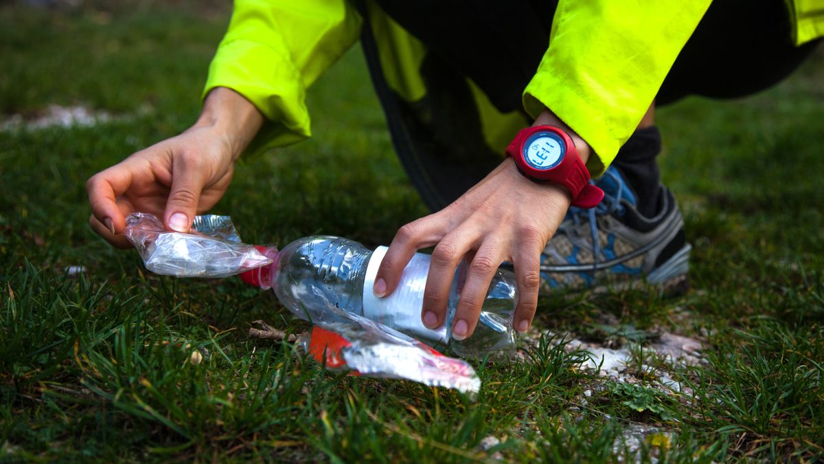 I know you didn’t drop it, but pick up that trash on the trail | Advnture