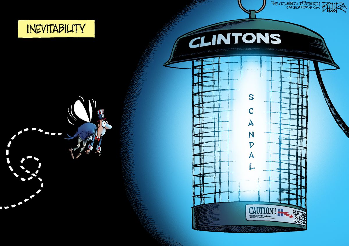 Political cartoon U.S. Hillary Clinton 2016 | The Week