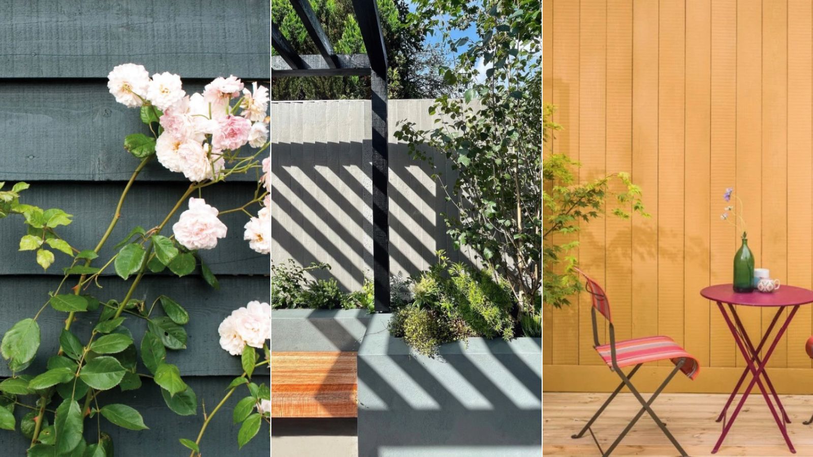 The only colors you should be painting your backyard fences to add ...