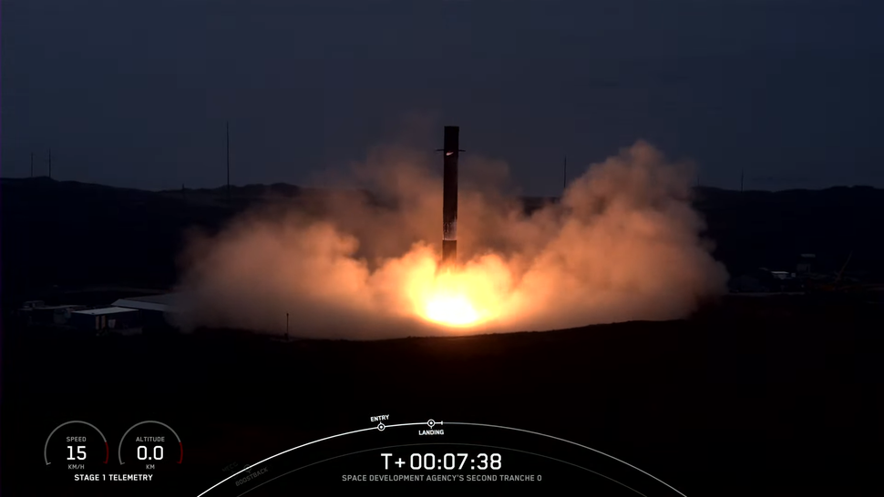 SpaceX launches 13 satellites for US Space Force, lands rocket — and ...