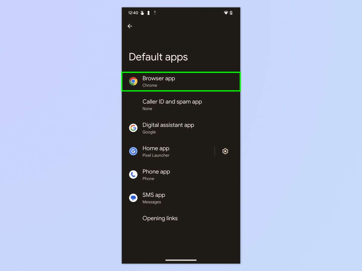 How to change default browser on all devices | Tom's Guide
