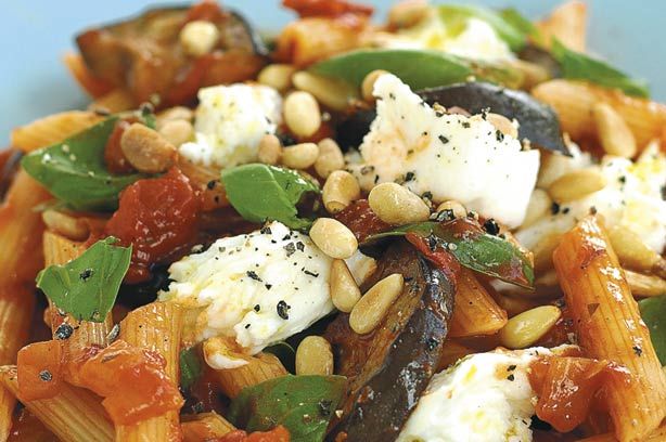 Aubergine and mozzarella pasta Recipes | GoodtoKnow