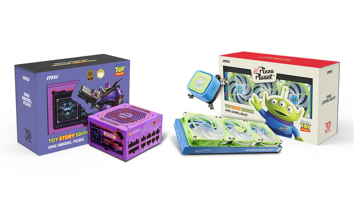 The Claaaaw: MSI unveils Toy Story gaming PC parts with Buzz GPU, Woody ...