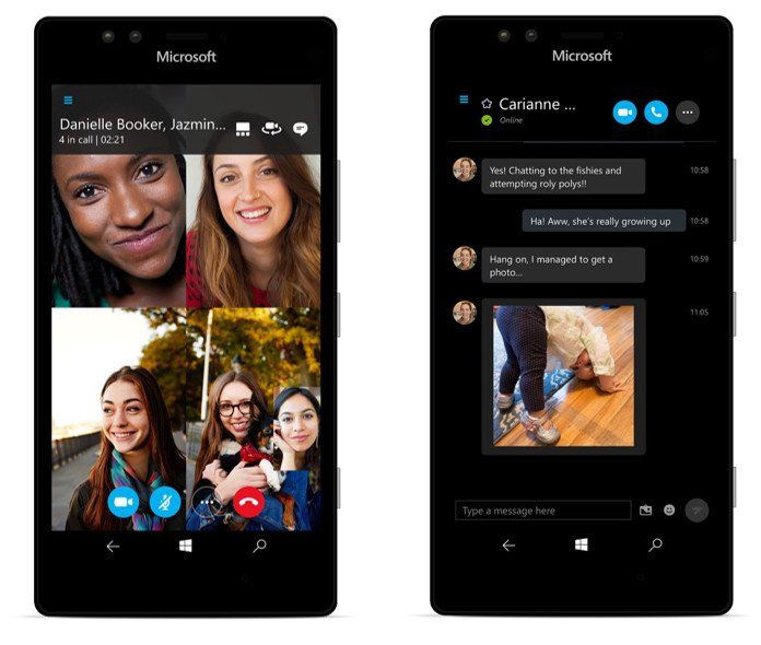 Skype Preview for Windows 10 Mobile arrives today with SMS support this ...