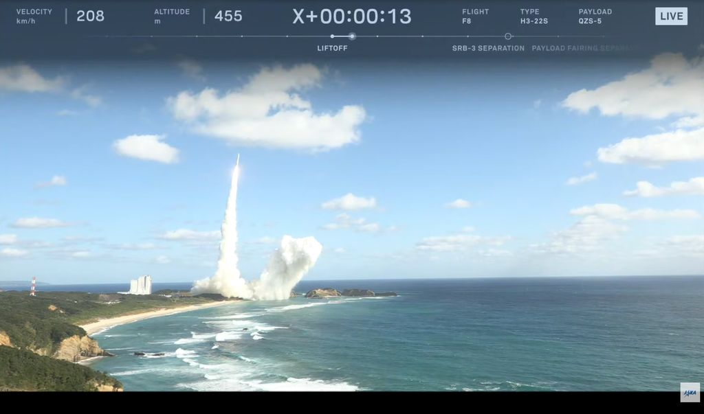 Japanese H3 rocket fails during launch of navigation satellite | Space