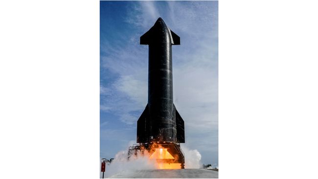 SpaceX fires up Starship spacecraft ahead of 5th test flight (video ...