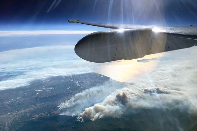 In Photos: The Southern California Wildfires of 2017 Seen from Space ...