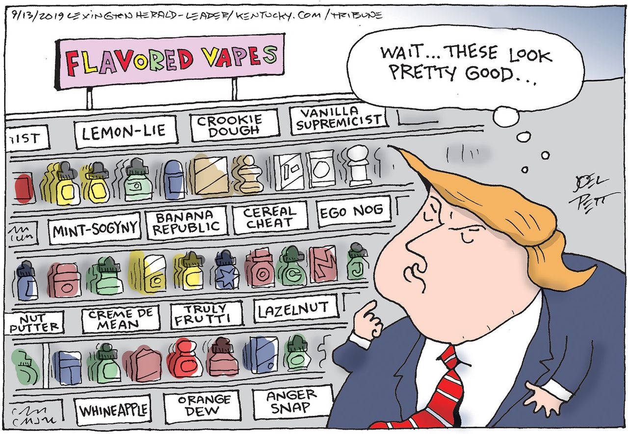 5 scathingly funny cartoons about Trump's vaping ban | The Week