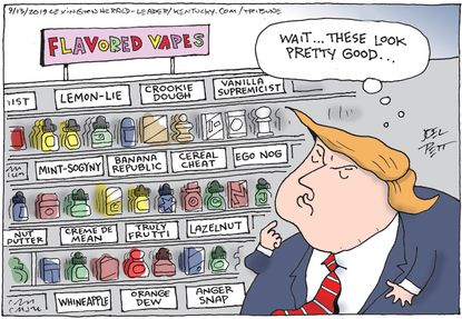5 scathingly funny cartoons about Trump's vaping ban | The Week