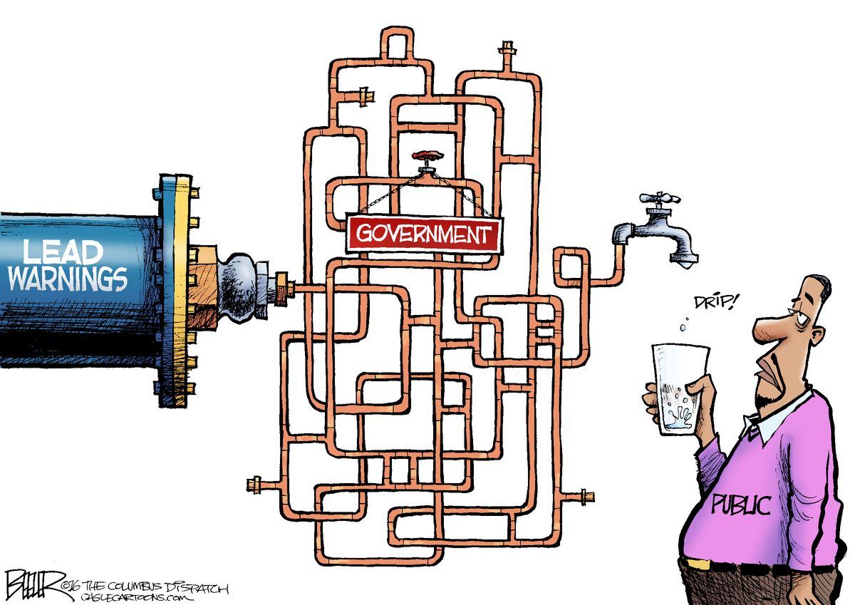 Editorial Cartoon U.S. Flint Water | The Week