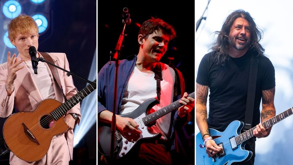 Ed Sheeran, John Mayer and Dave Grohl debut F1 single, Drive | Guitar World