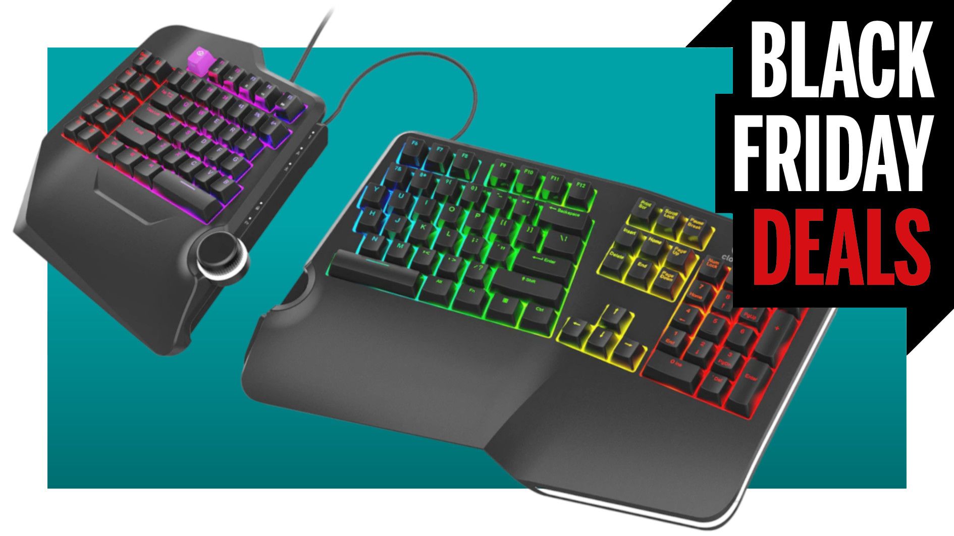 You can keep your tiny 60% gaming keyboards. This monster-sized ergo ...