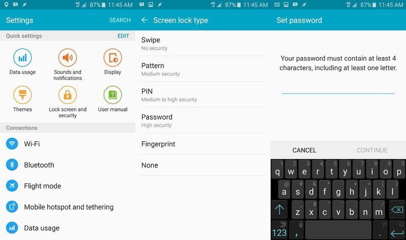What to do if you forgot your Samsung Galaxy S6 lock screen password ...