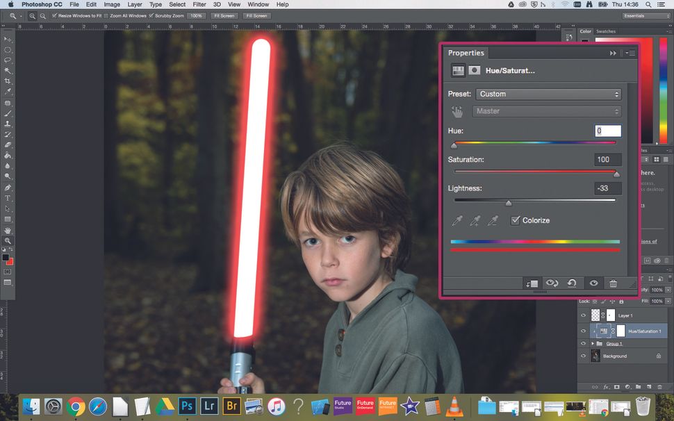 Make your own Lightsaber in Photoshop to celebrate Star Wars Day ...