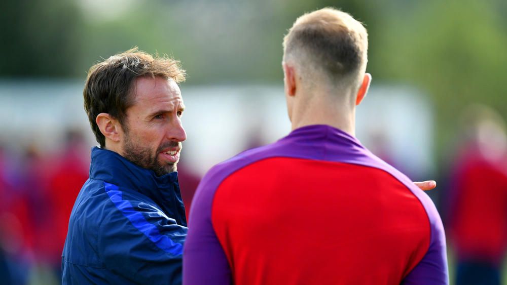Pickford, Butland and Pope had better seasons - Southgate explains Hart ...