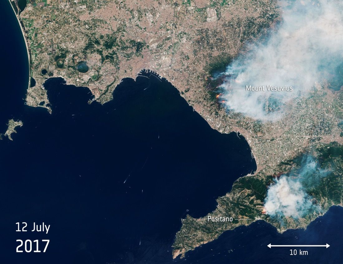 Mount Vesuvius Is on Fire (Not Like That, Though) | Live Science