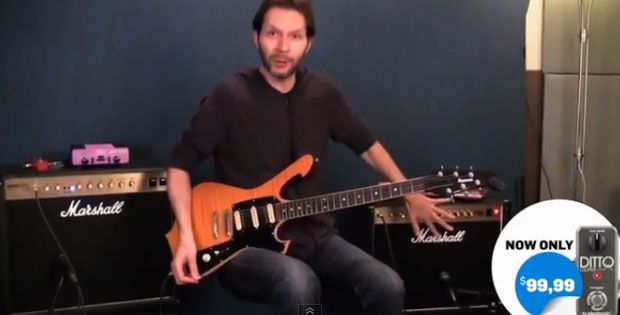 Paul Gilbert Demos TC Electronic Ditto Looper with AC/DC Riffs — Video ...