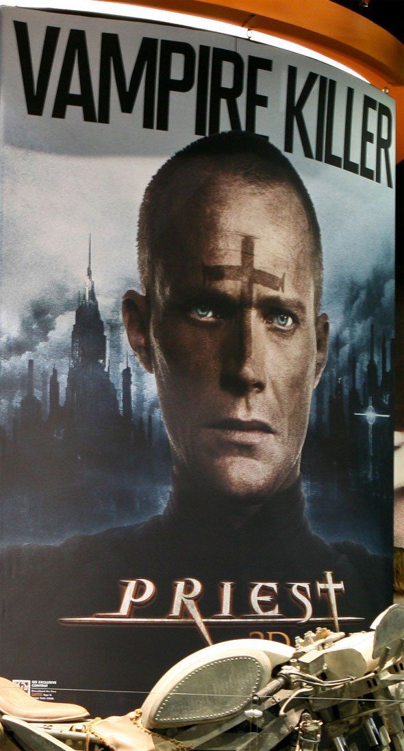 Comic Con: New Priest Posters Introduce Karl Urban's Black Hat ...