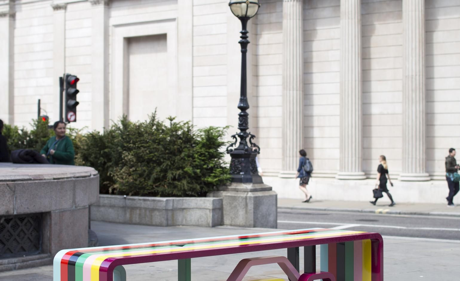 City benches are revealed in the City of London | Wallpaper