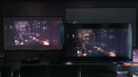 Want a big home theater screen on a budget? I tested a 100-inch TV and ...