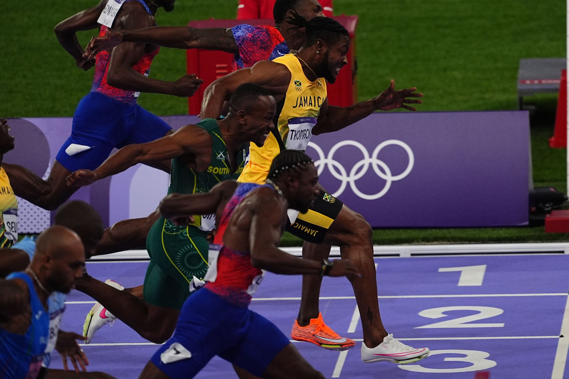 What exactly is a photo finish? Noah Lyles wins 100m Olympic gold by a ...