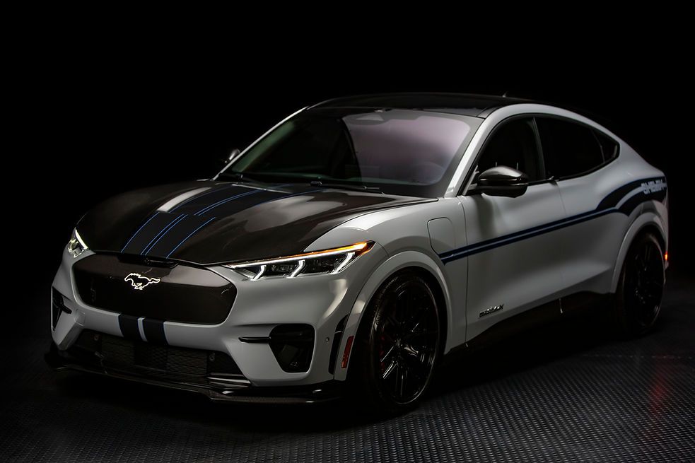 Check out this carbon-clad Mustang Mach-E GT modified by Shelby | T3