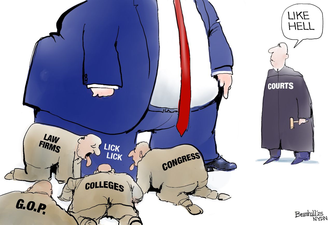 Today's political cartoons - April 19, 2025 | The Week