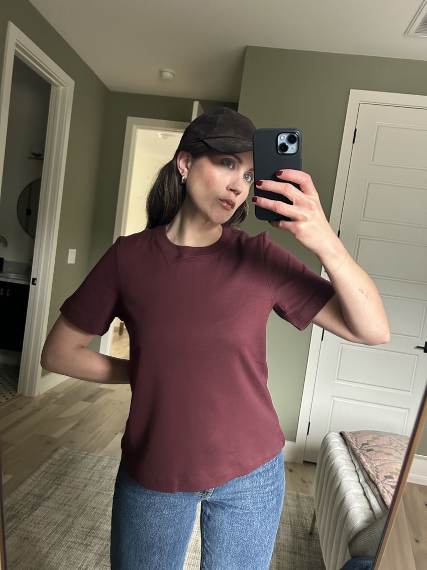 See How the Most Popular Aritzia Wardrobe Basics Look On | Who What Wear