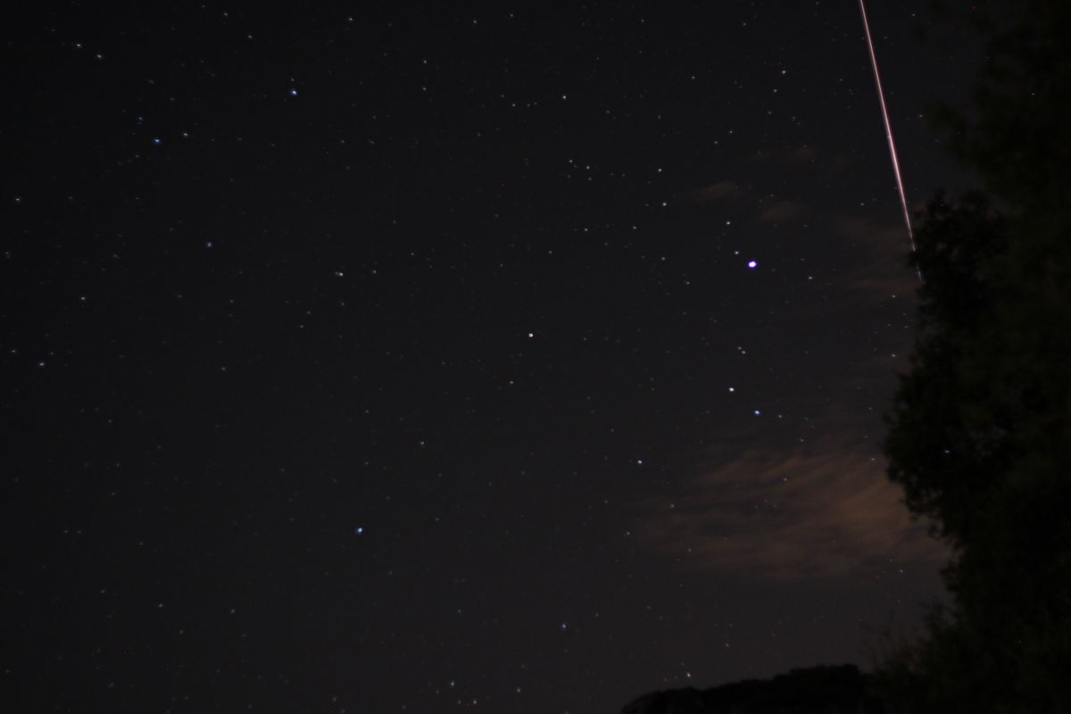 'Shooting Star' from Perseid Meteor Shower (Photo) | Space