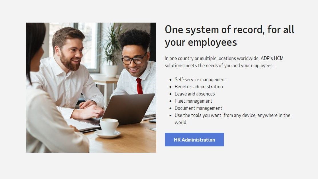 ADP Human Capital Management review | TechRadar