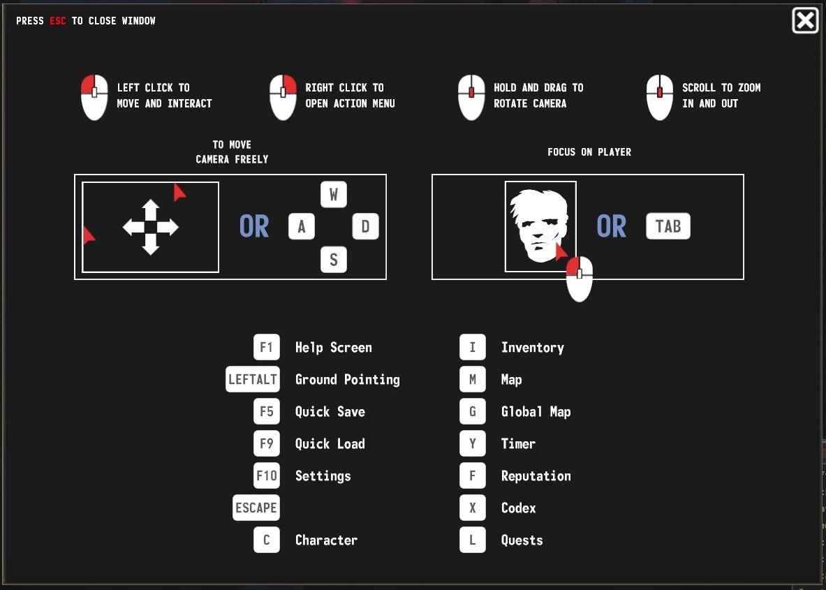 Every PC game should have a controls cheat sheet | PC Gamer