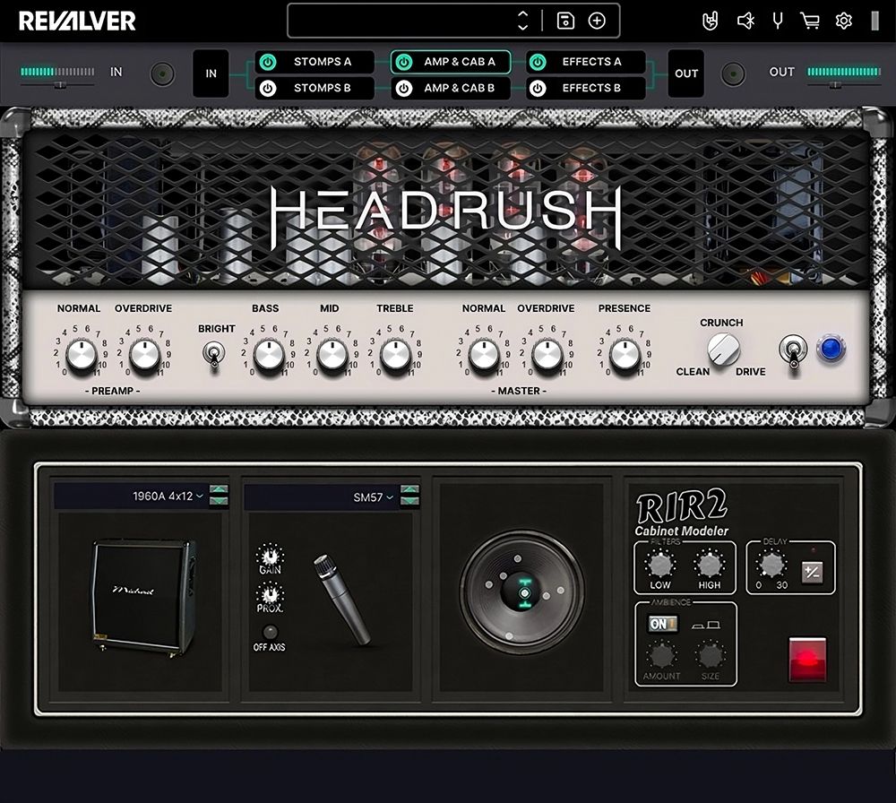HeadRush revives the ReValver modeling engine for the first time in ...
