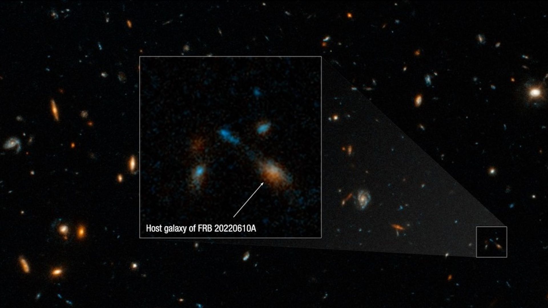 Hubble Telescope finds source of brightest-ever fast radio burst | Space