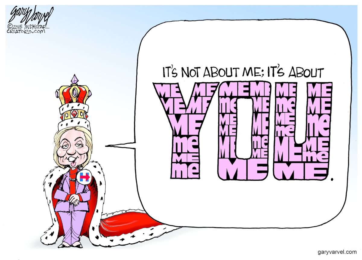 Political cartoon U.S. Hillary Clinton 2016 | The Week