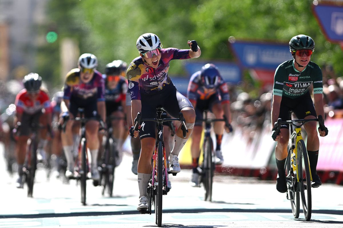 'I didn't expect this': Femke Gerritse powers to stage three Vuelta ...