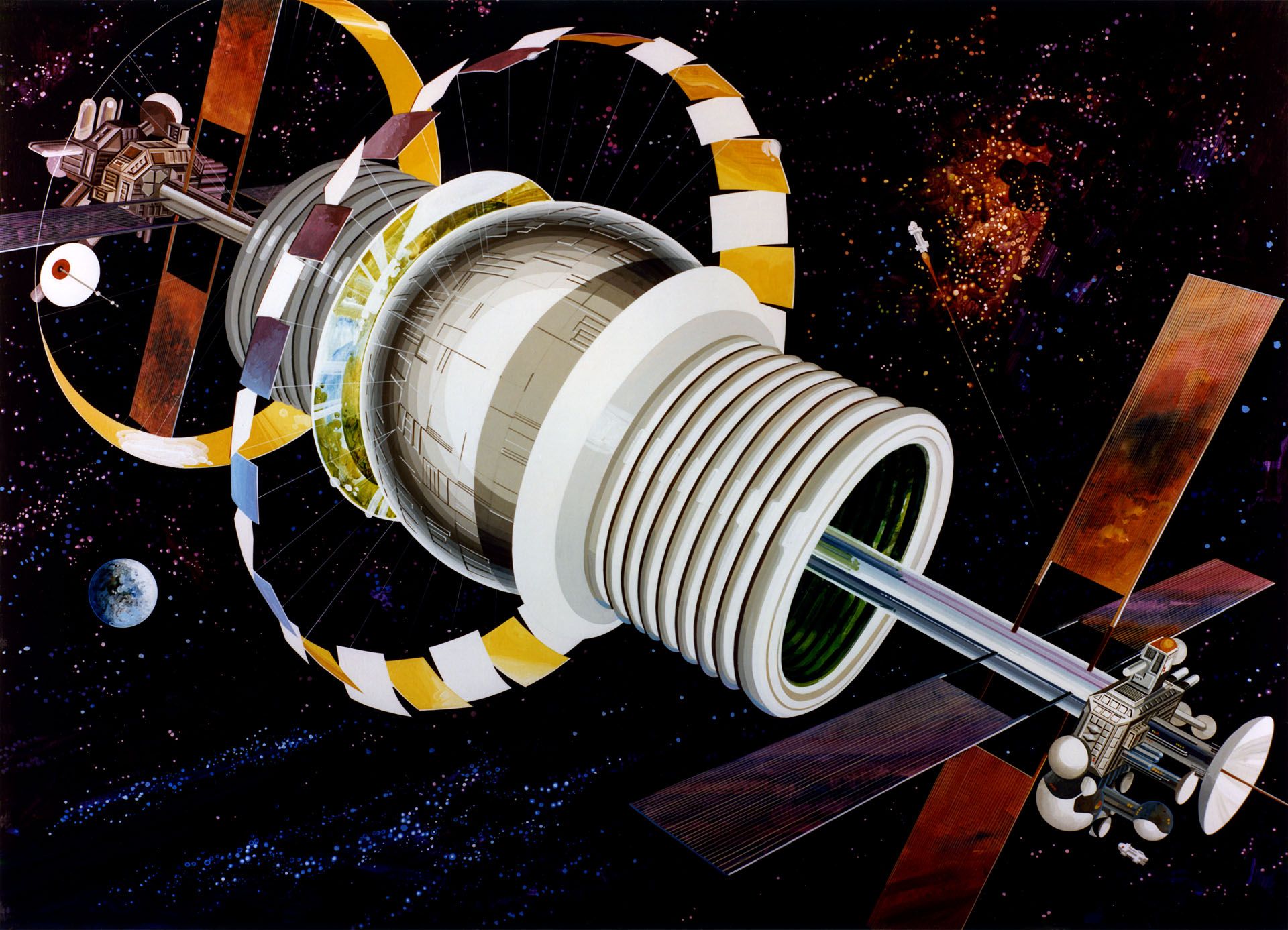 Incredible Technology: How to Build a Space Station Colony | Space