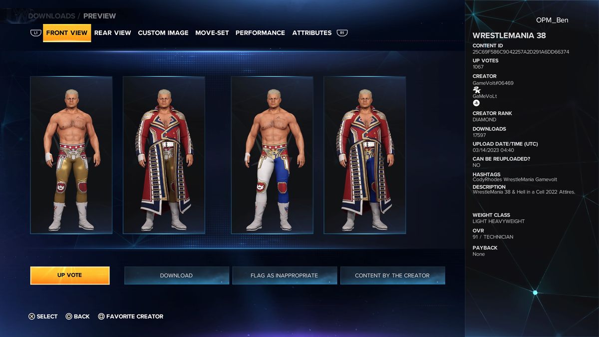 The best WWE 2K23 alternate attires for you to download right now ...