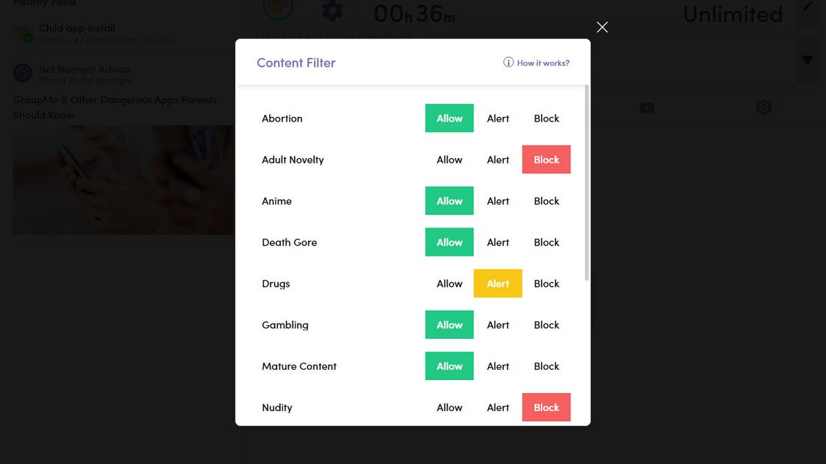 Net Nanny parental control app review | Tom's Guide