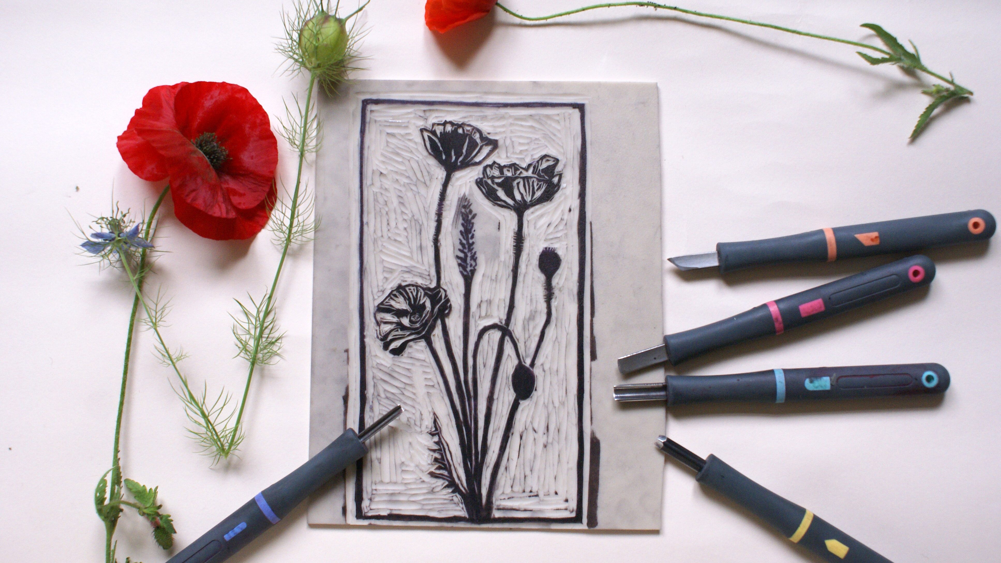 Sketching Ideas For Carving Linoleum Carving Easy Westervelt Prolead