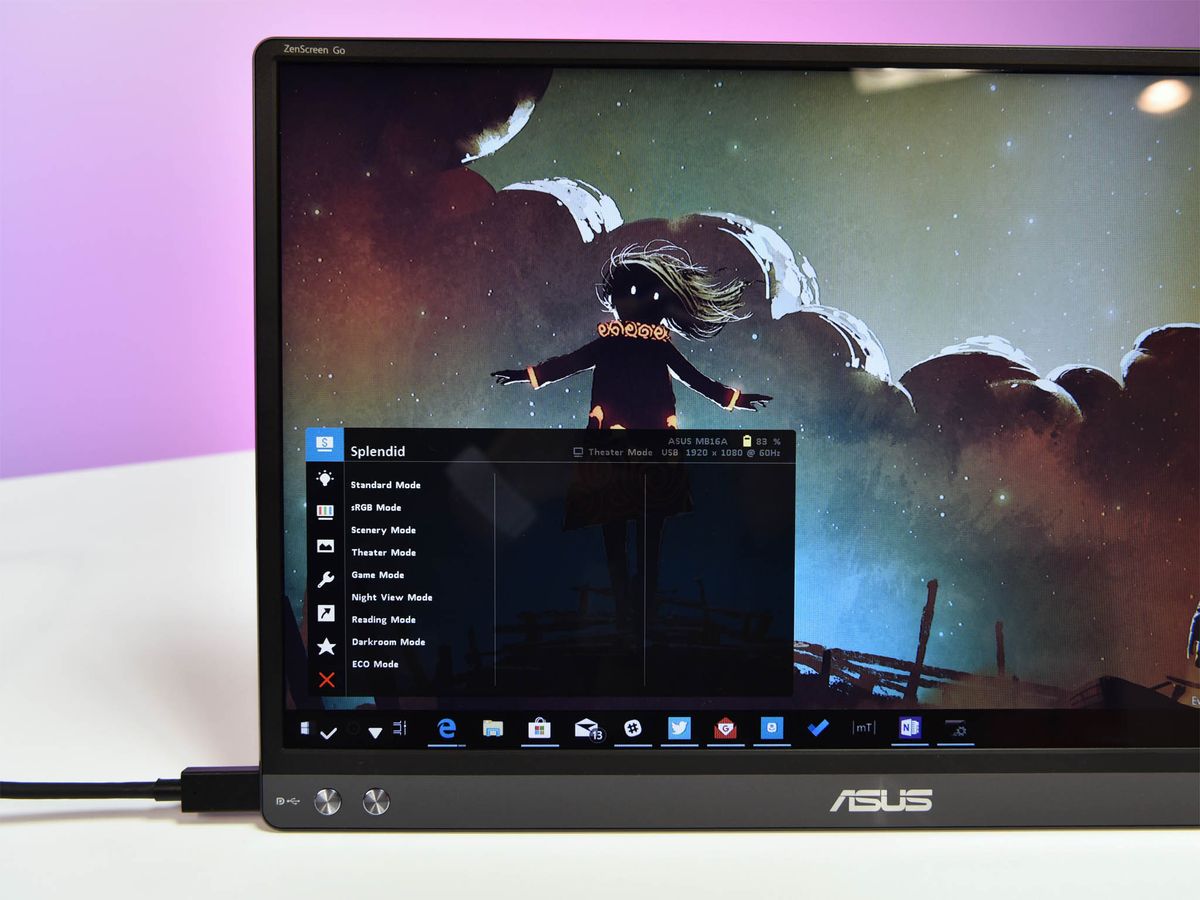 ASUS ZenScreen GO MB16AP review: A portable display that won't drain ...