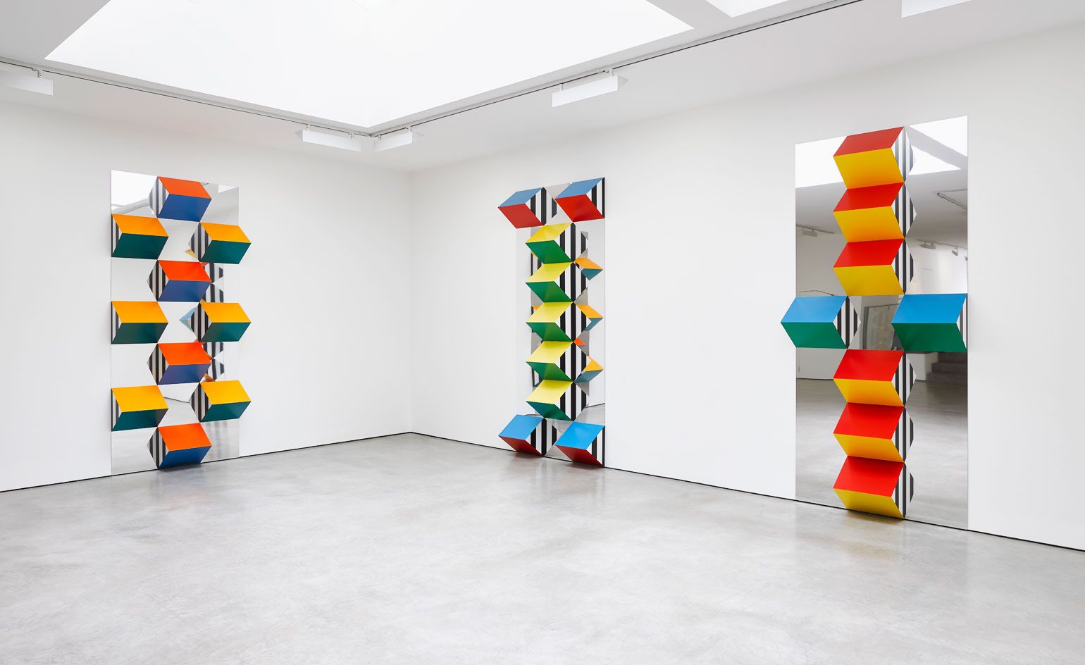 Seeing stripes: inside Daniel Buren's bold new show | Wallpaper*