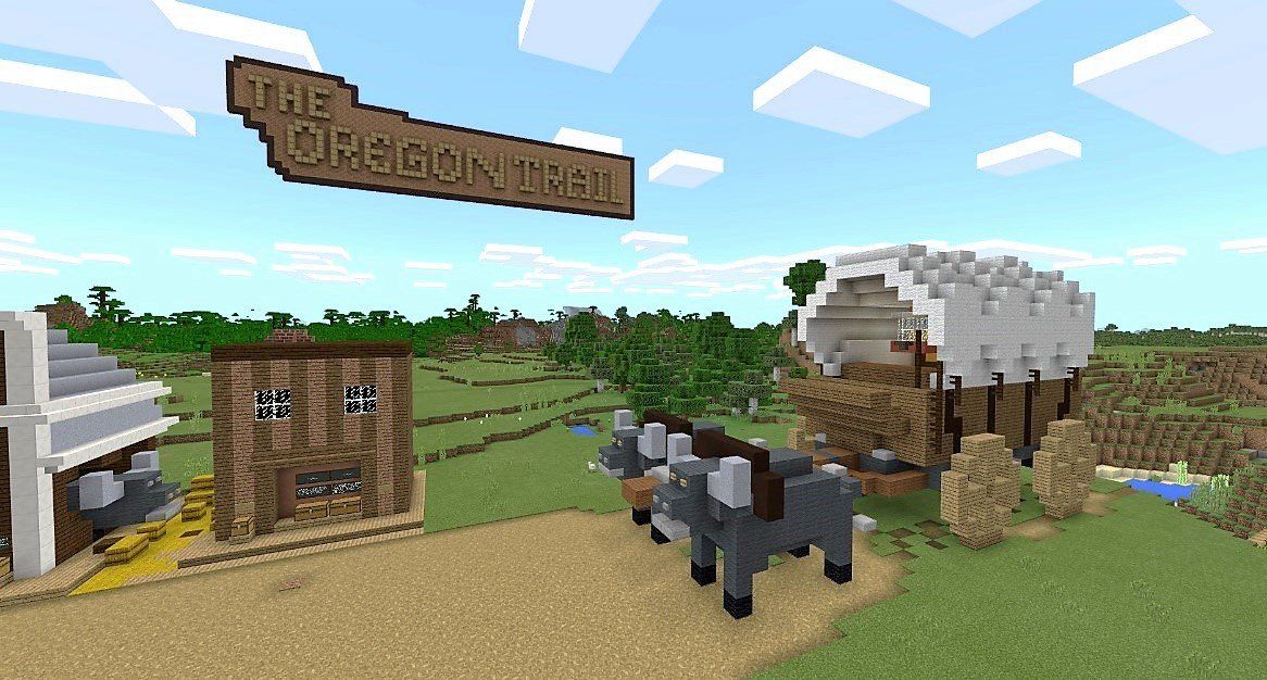 Minecraft is bringing a new take on The Oregon Trail to classrooms ...