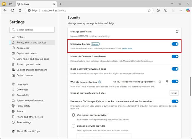 I turned on Scareware blocker on Edge, and so should you. | Windows Central