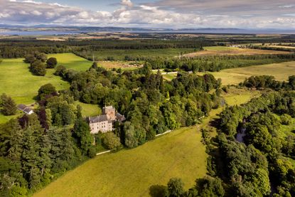An elegant Highland castle and estate on the market for the first time ...