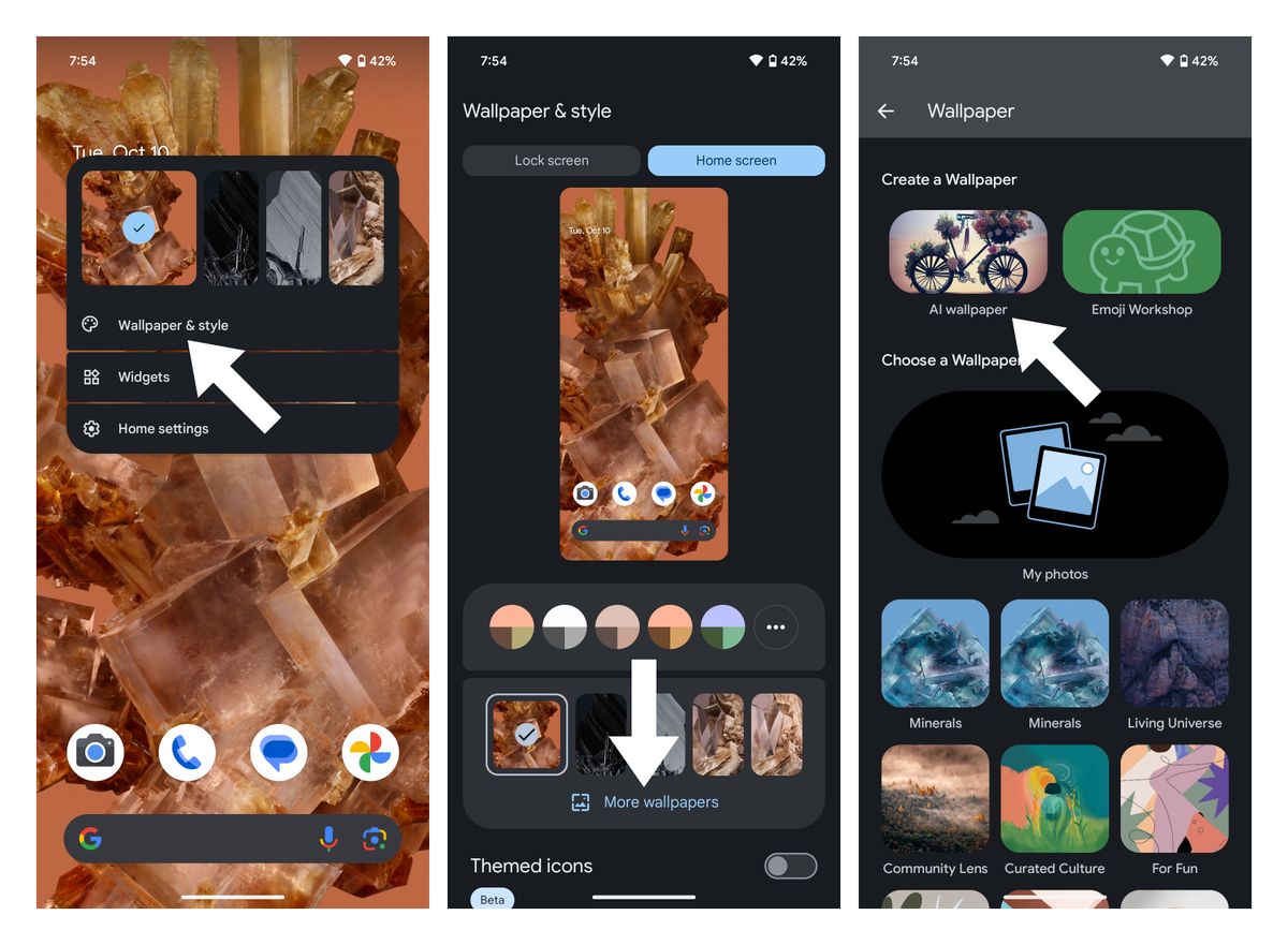 How to create generative AI wallpapers with Android 14 | Android Central