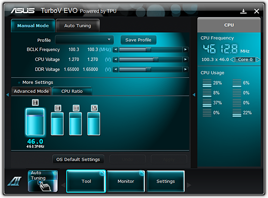 Manual Overclocking And TurboV EVO - Man Vs. Machine: Four Automatic Overclocking Techs ...